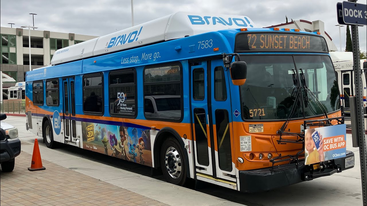 OCTA 2008 New Flyer C40LFR #7583 - YouTube