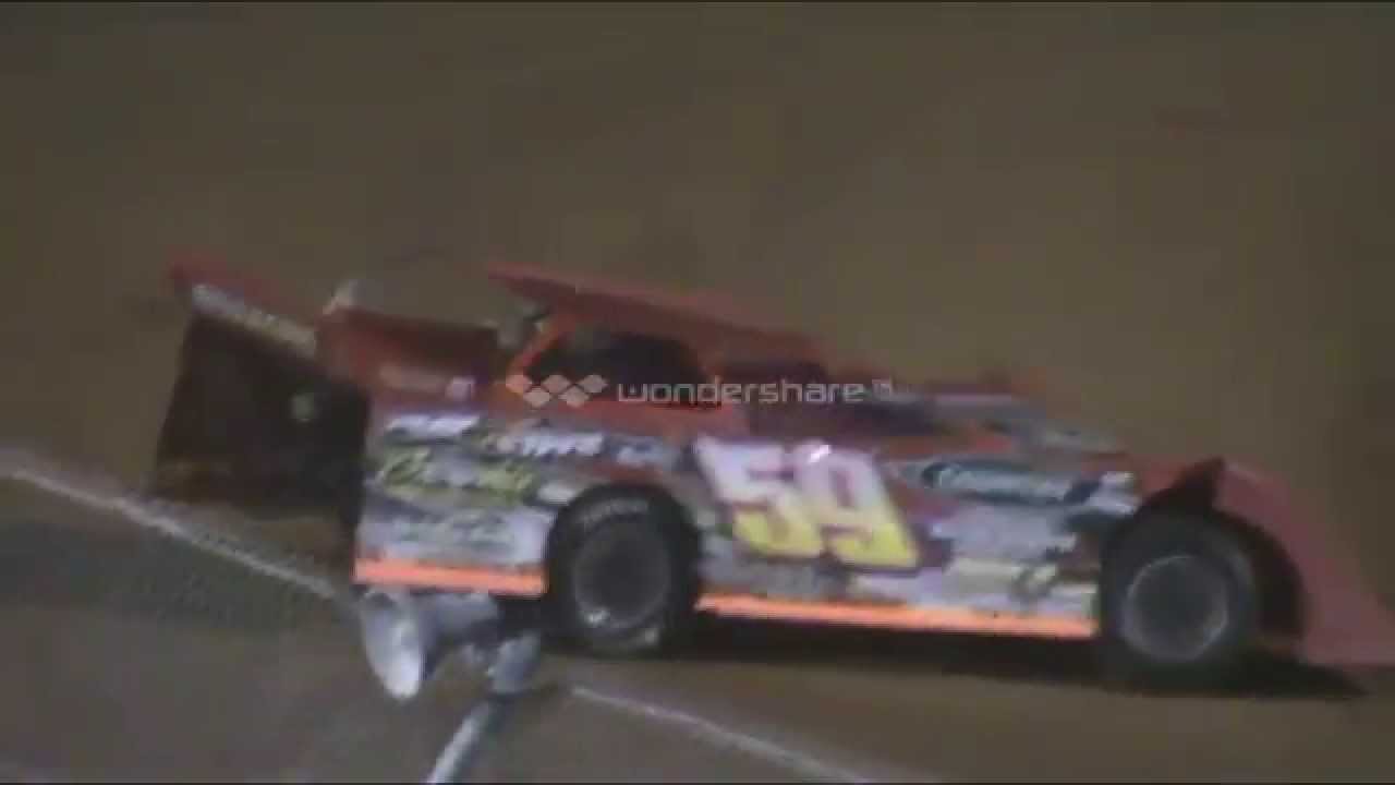 Crate Late Models @ KLMS 7/12/14 - YouTube