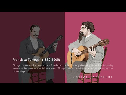 Guitar TAB - Francisco Tárrega : Alborada /Cajita De Musica (Music Box ...