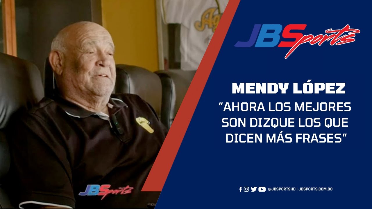 Mendy López: “Ahora los mejores son dizque los que dicen más frases ...