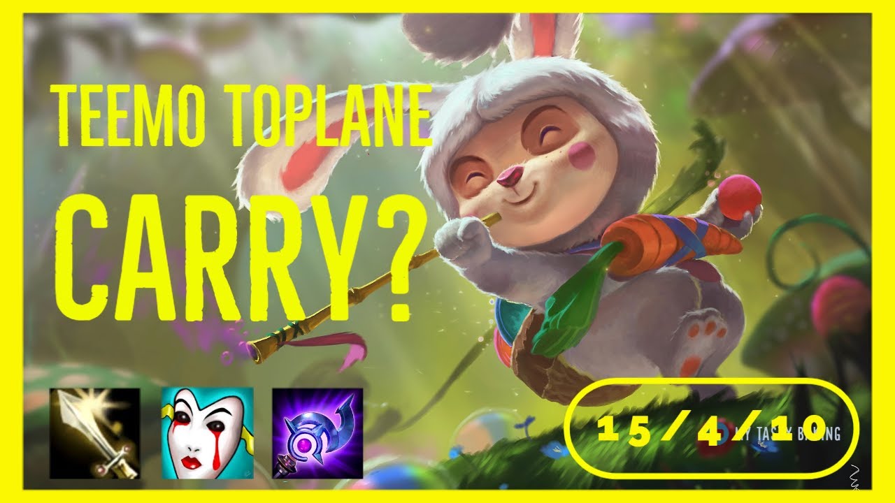 THEY SURRENDERED TO THE EASTER BUNNY!?! l TEEMO TOPLANE GAMEPLAY LEAGUE ...