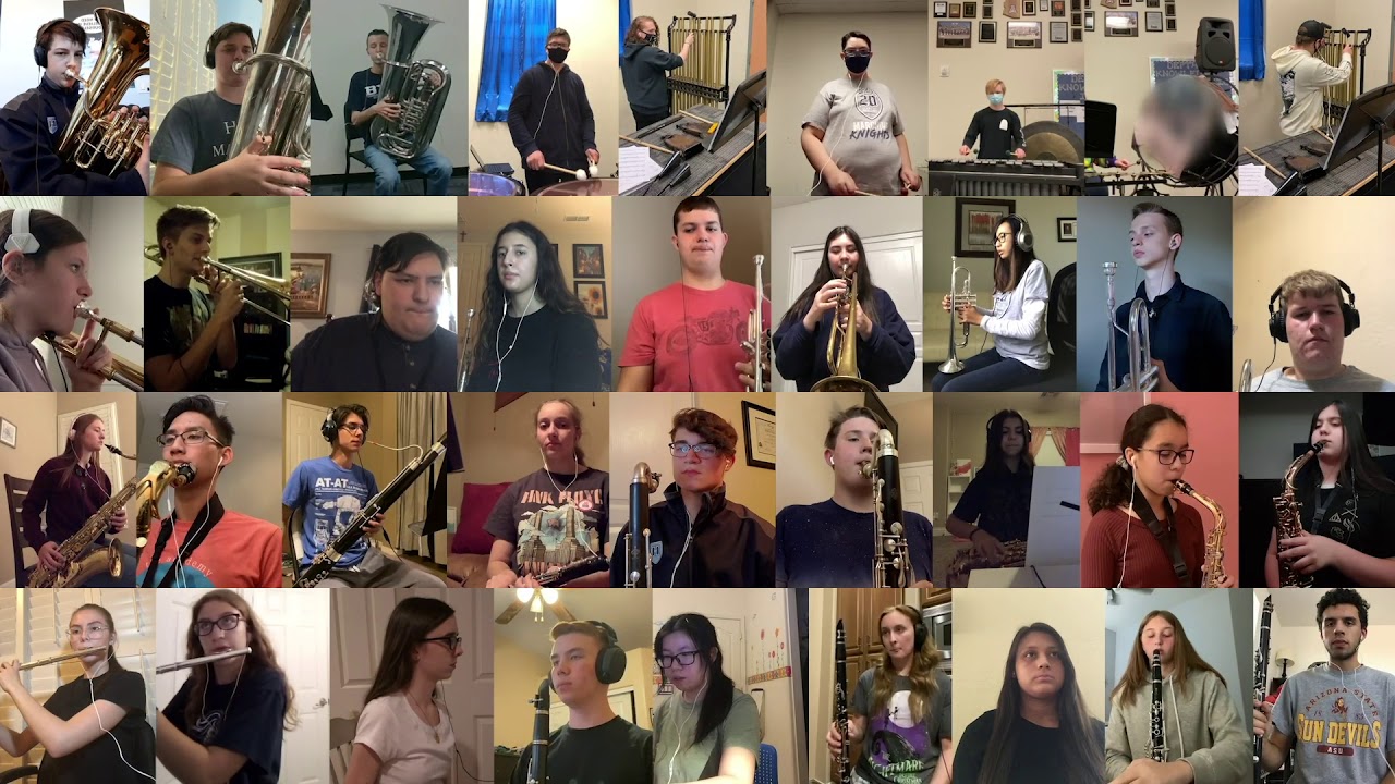 Higley High School Symphonic Band - Performing Small Messages - YouTube