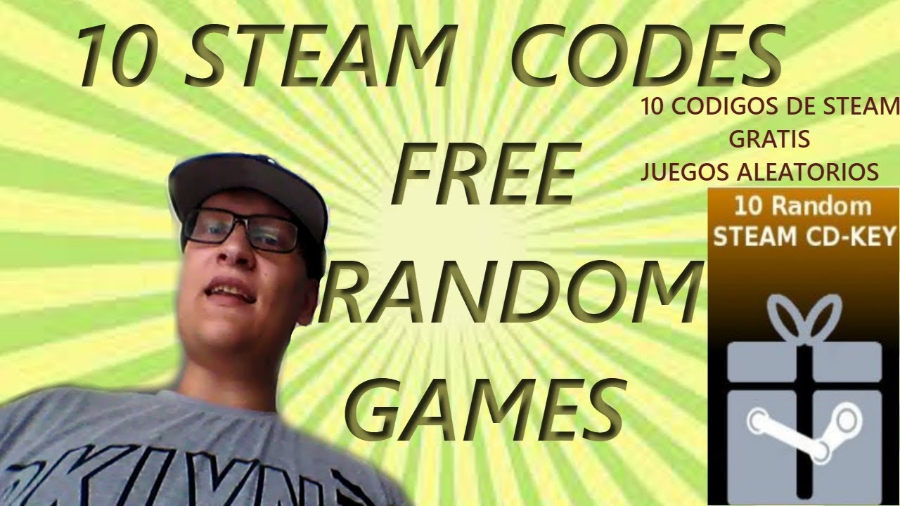 10 CODIGOS DE JUEGOS RANDOM DE STEAM GRATIS(ya estan cogidos) - YouTube