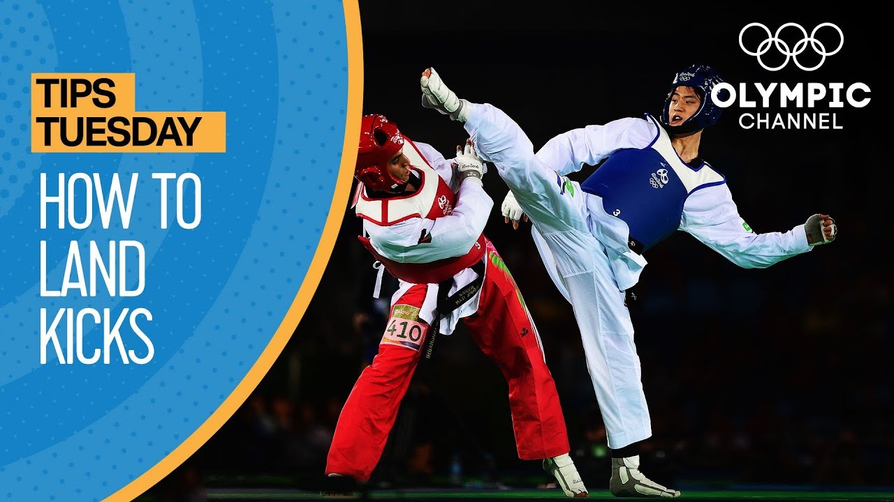 Taekwondo - How to land kicks through blocks | Olympians' Tips - YouTube