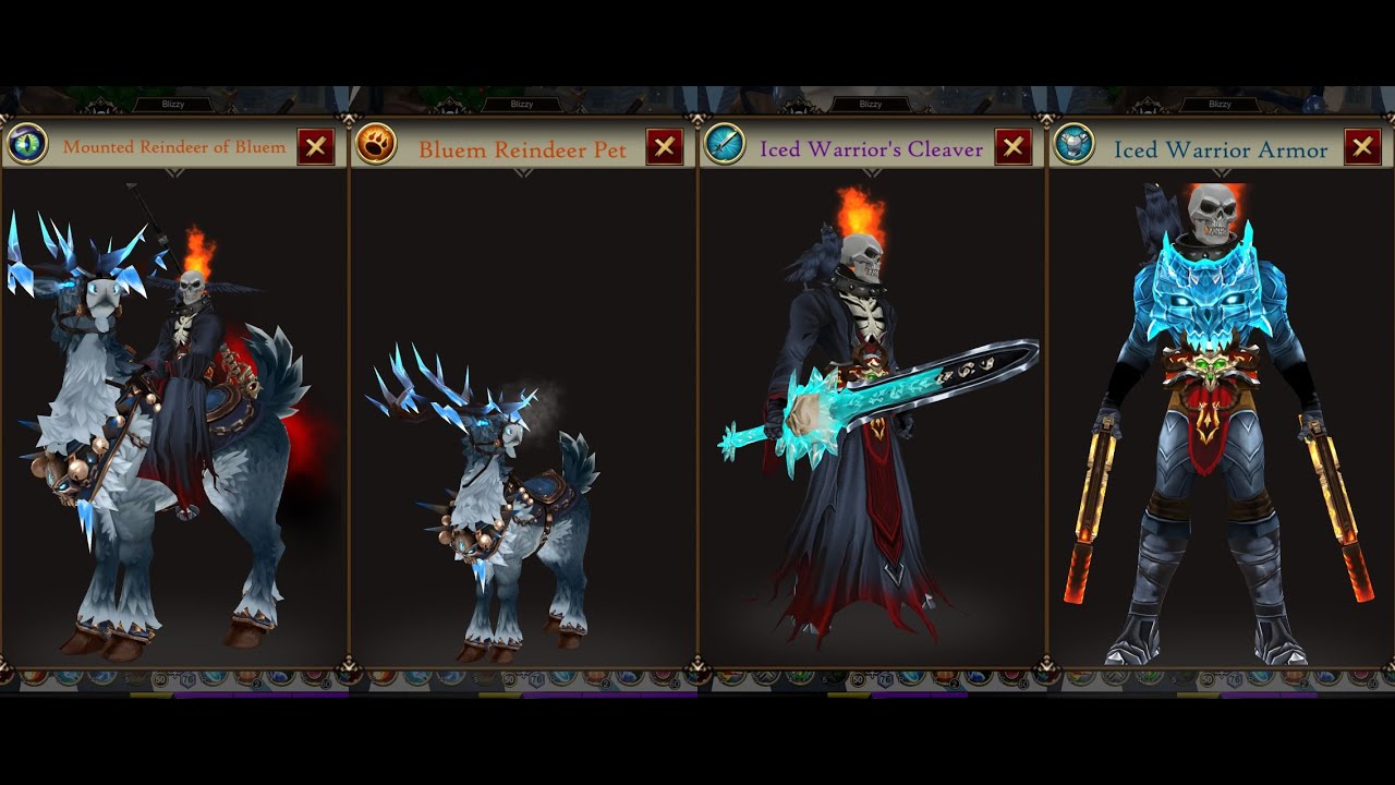 AQ3D 2024 Frostval Collection - 1st Ever Game Mounts, Pets w/addtional ...