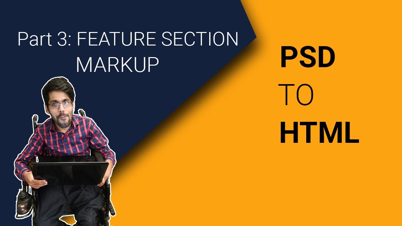 Part 3 How to convert PSD to HTML Feature Section Markup [HTML CSS ...