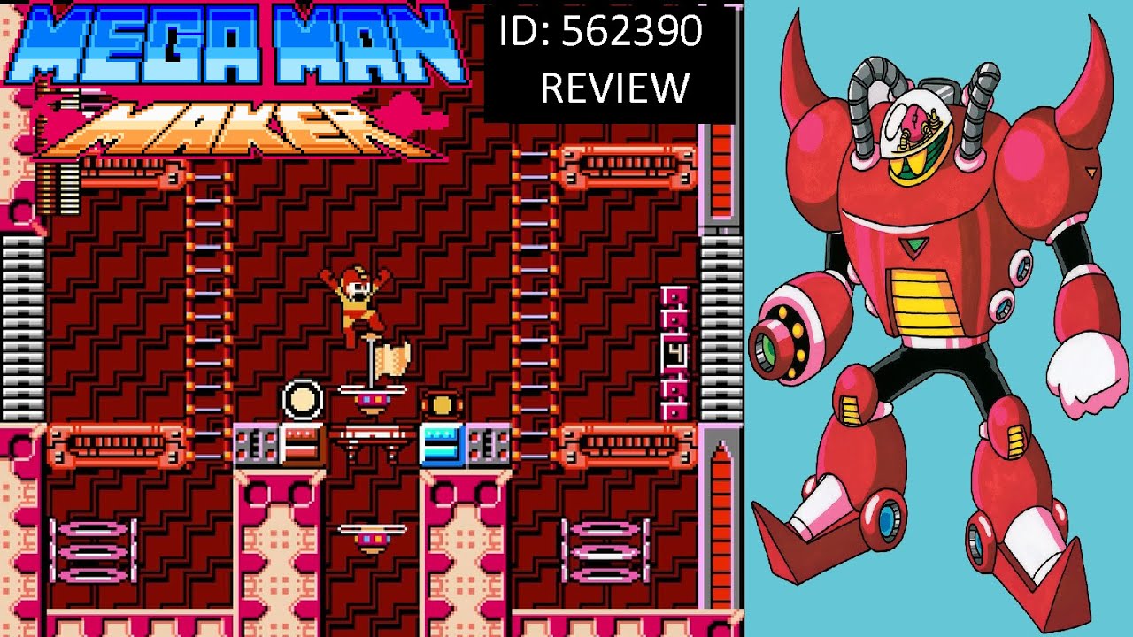 ロックマン Mega Man Maker Review - Mr. X Celsius Facility 562390 - YouTube
