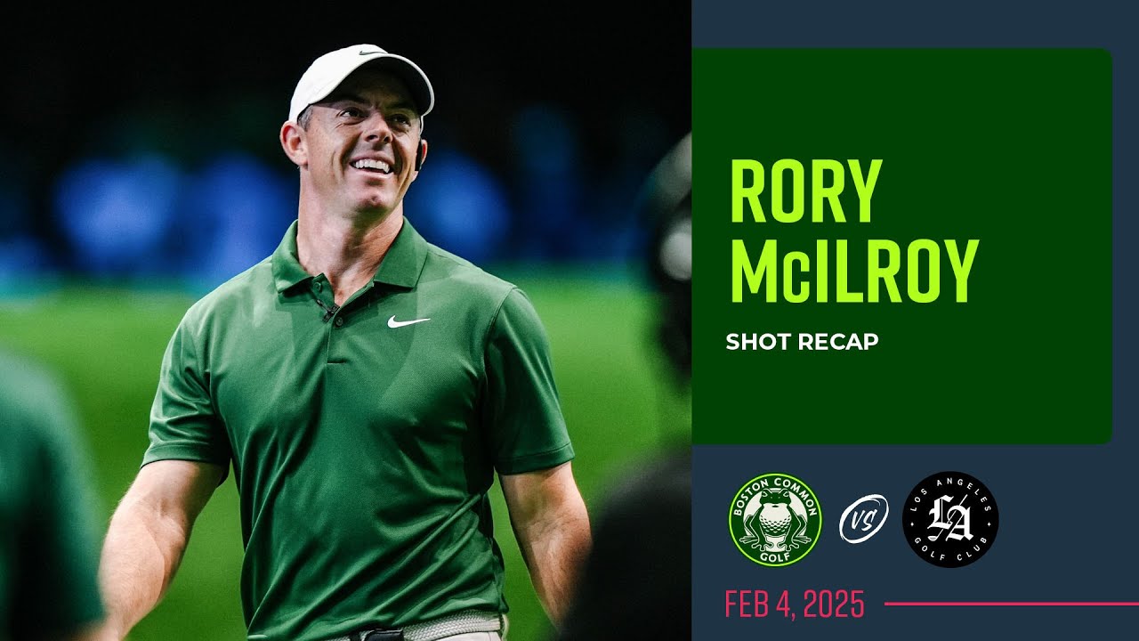 Rory McIlroy | Boston Common Golf | Shot Recap - YouTube