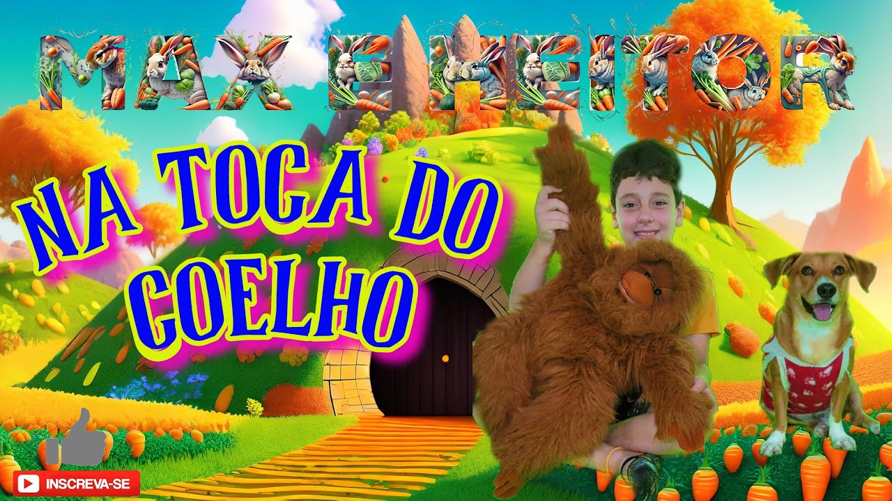 NA TOCA DO COELHO "MAX E HEITOR" - YouTube