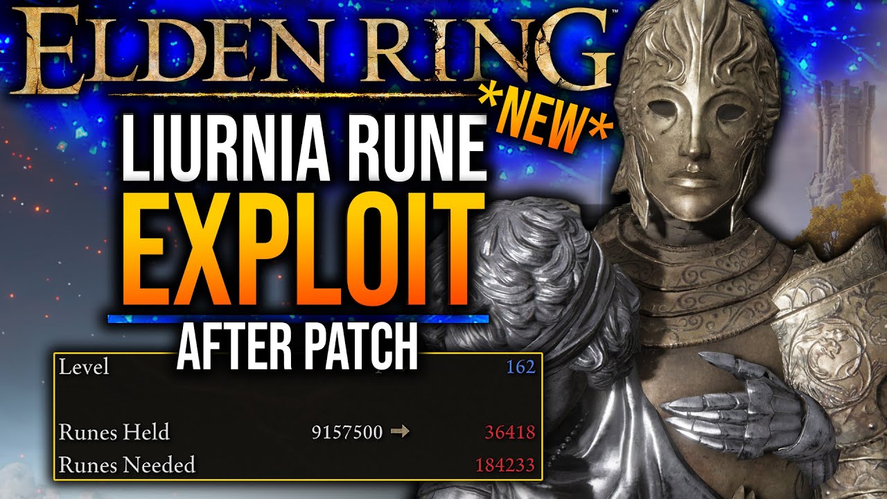 Elden Ring - 450K Runes in 30s! PATCH 1.08! Liurnia! NEW! BEST Rune ...