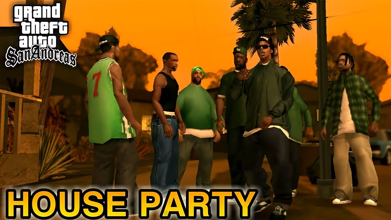How To Complete House Party Mission - GTA San Andreas - YouTube