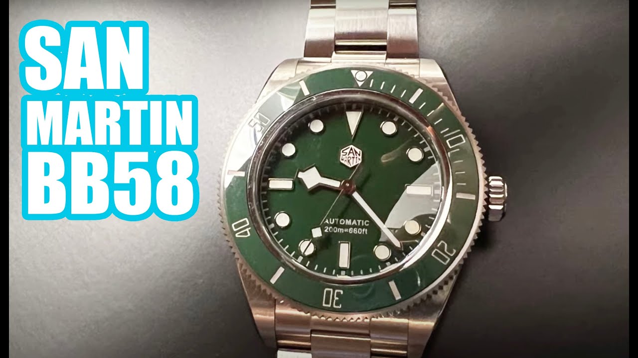 San Martin BB58 Green- Reviewed. - YouTube
