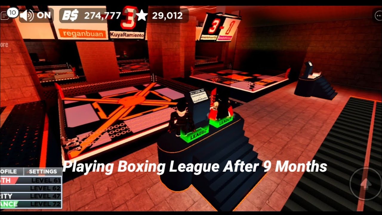 Playing Boxing League After 9 Months - YouTube