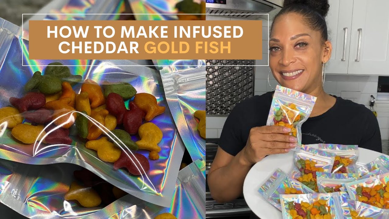 🐠 YOU MADE WHAT? Cannabis Cheddar Gold Fish at HOME! (Doritos, Cheetos ...