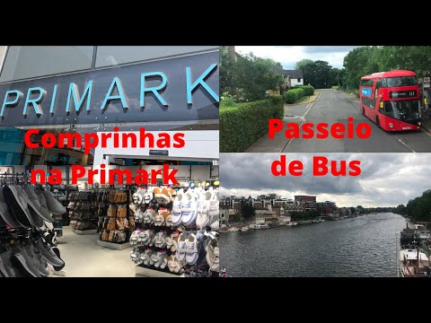 Comprinhas na loja Primark e fomos no famoso Bus de Londres | Muita ...