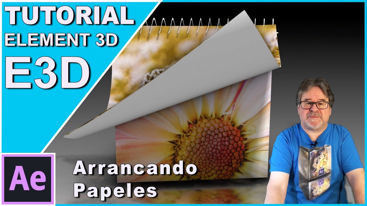 Element 3D tutorial Arrancando papeles | After Effects - YouTube