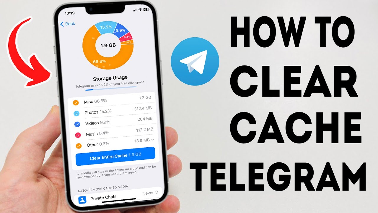 How To Clear The Cache Telegram! (2023) - YouTube