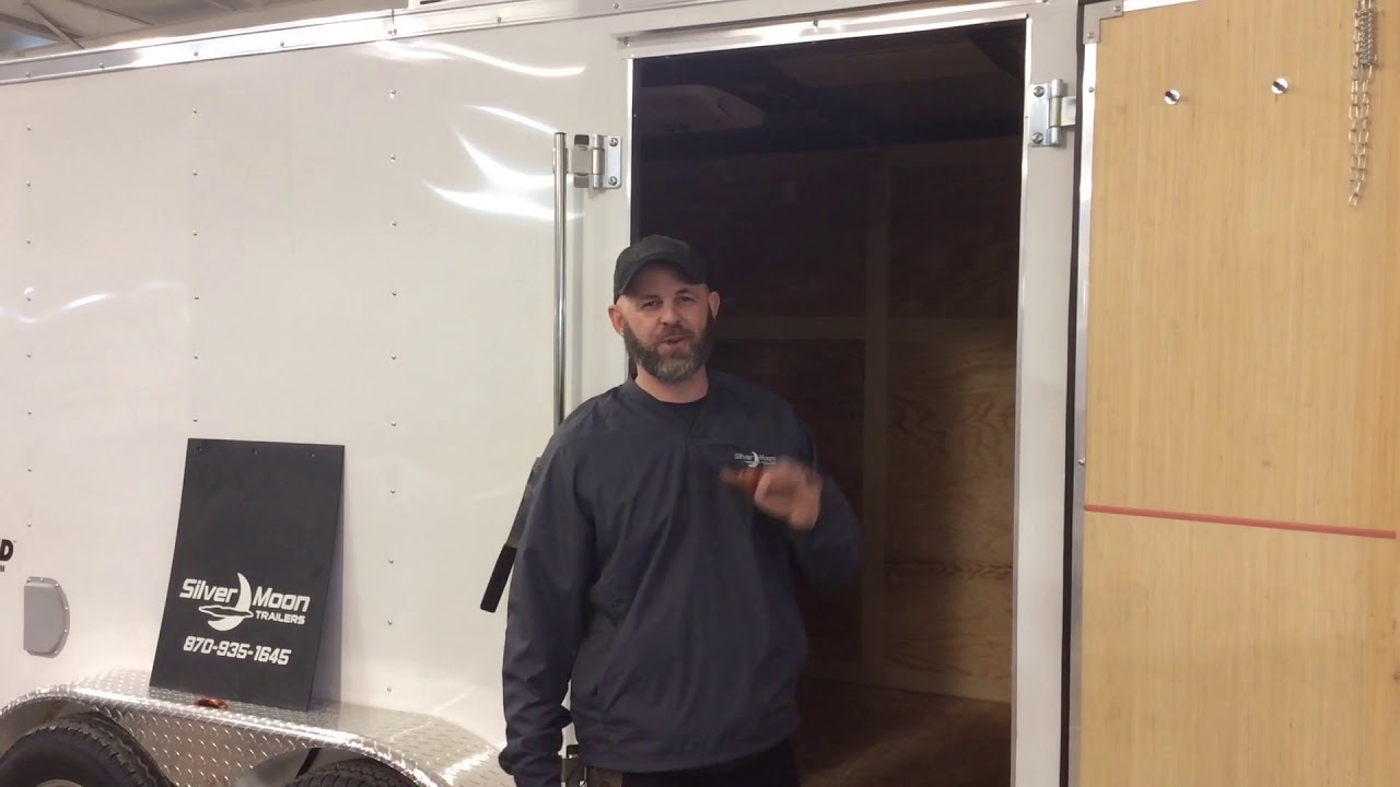 Dressing up your cargo trailer - YouTube