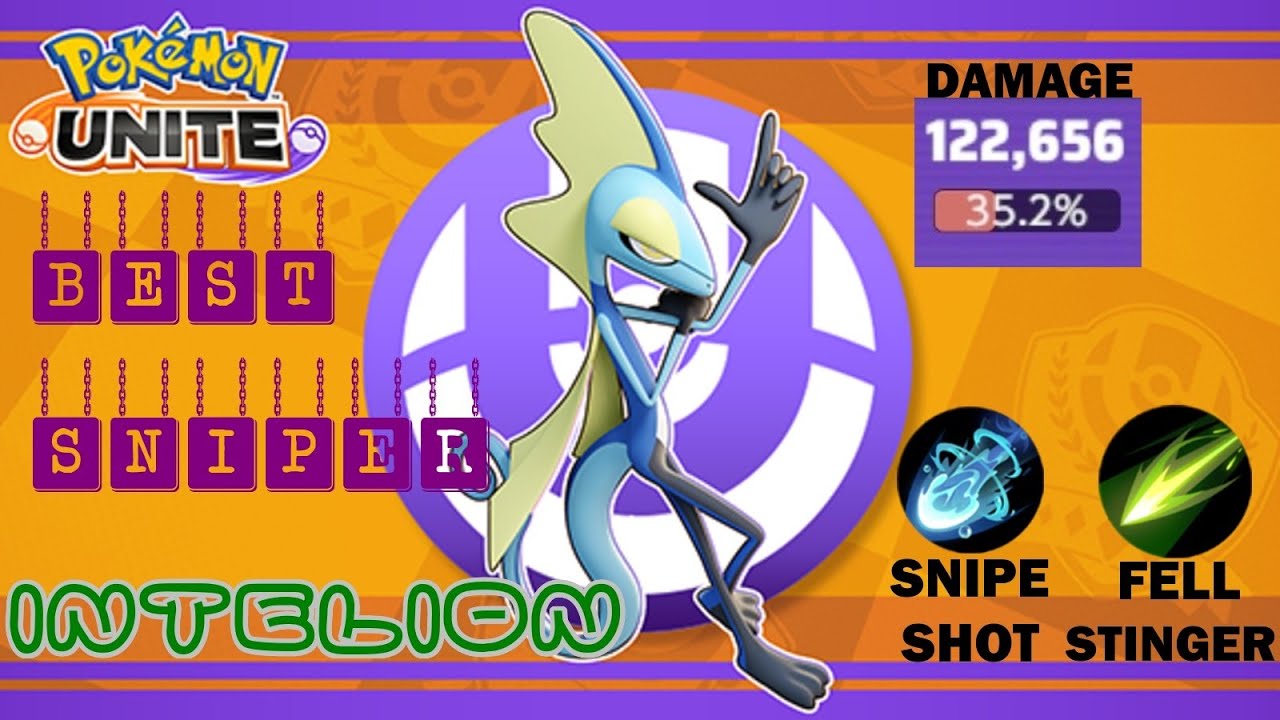 Inteleon: Connect every snipe shot like this! | Pokemon Unite - YouTube