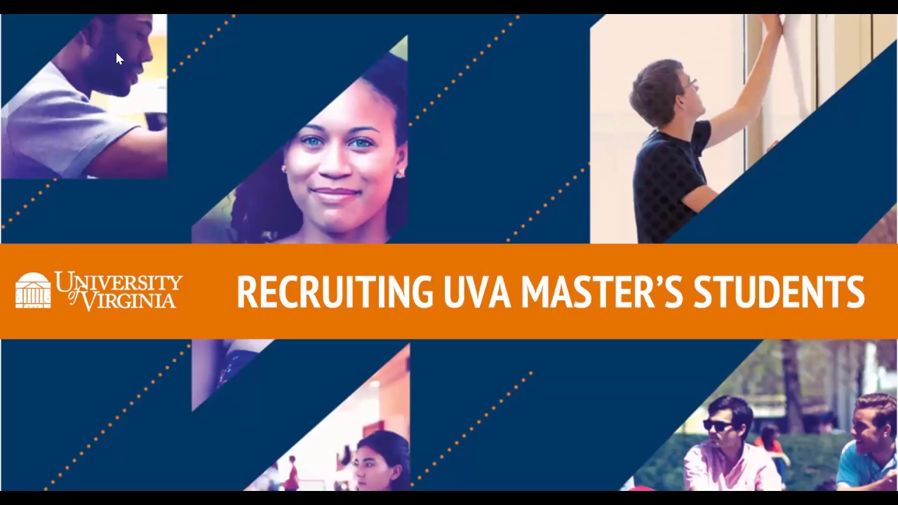 Recruiting UVA Masters Students - YouTube
