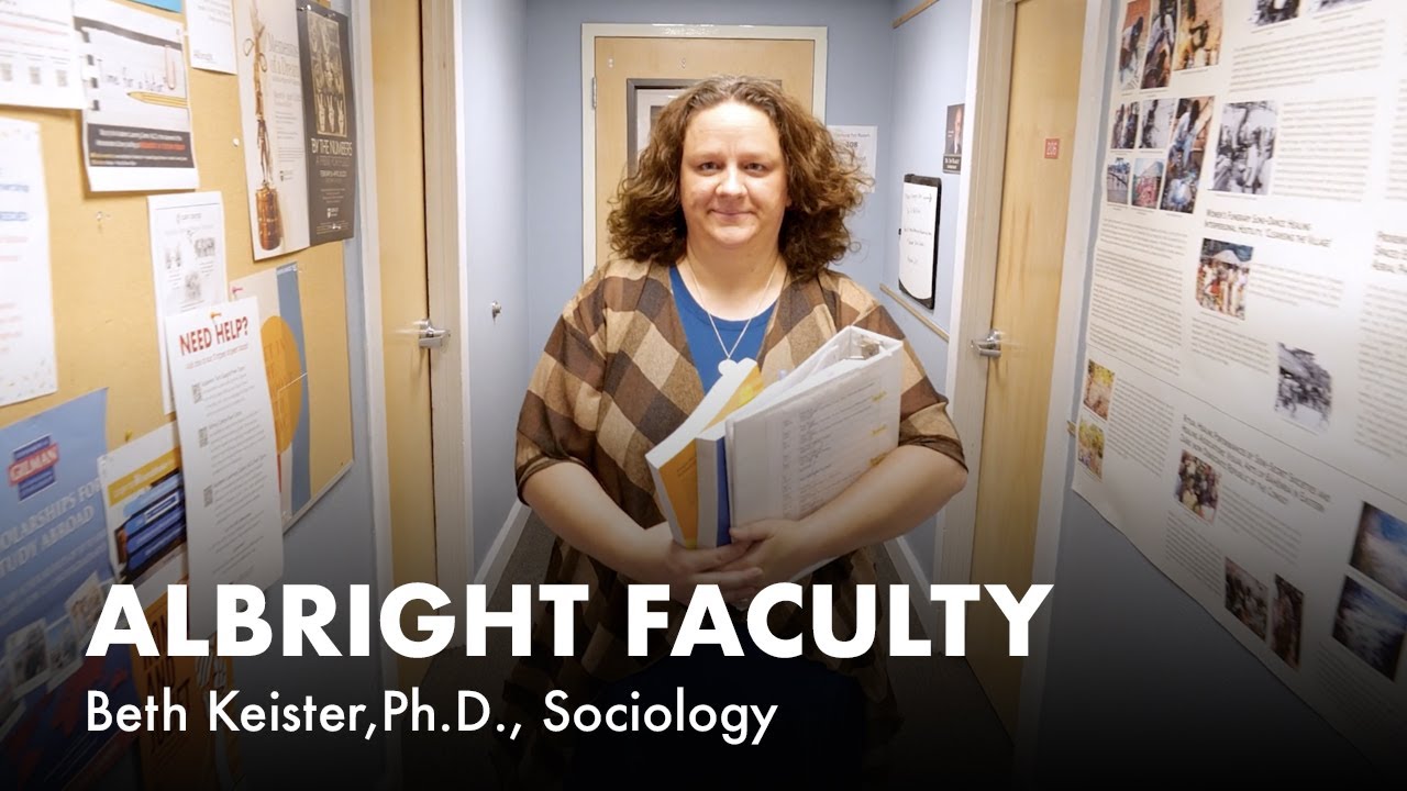Albright Faculty, Elizabeth Kiester - YouTube