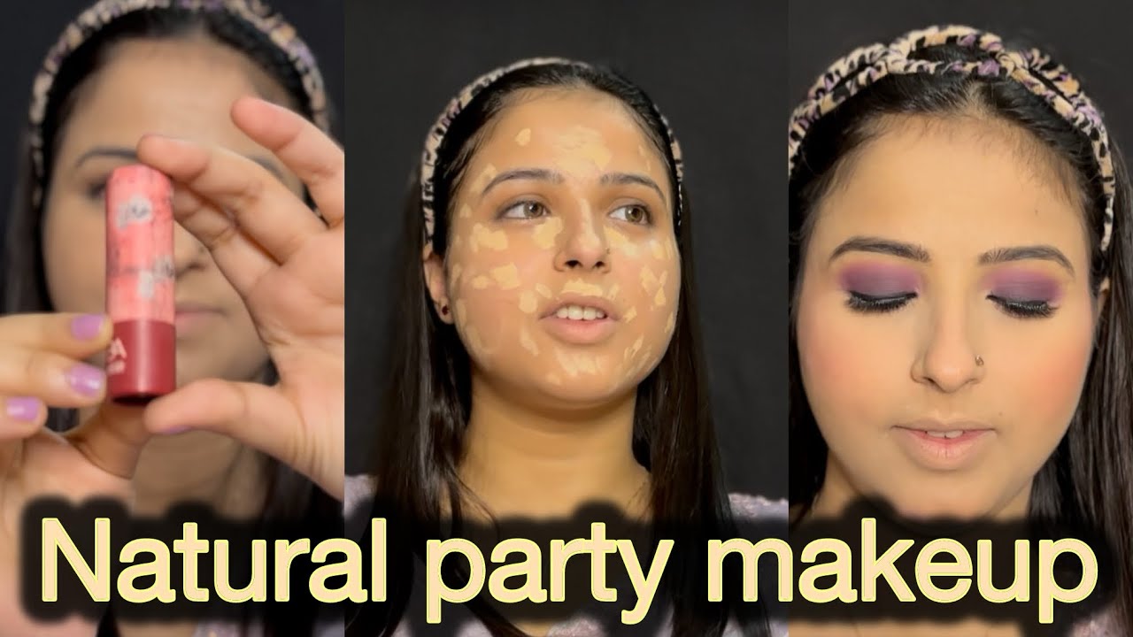 Wedding Party Makeup At Home / Step By Step/ Beginners Makeup Tutorial/ Winter Special - YouTube