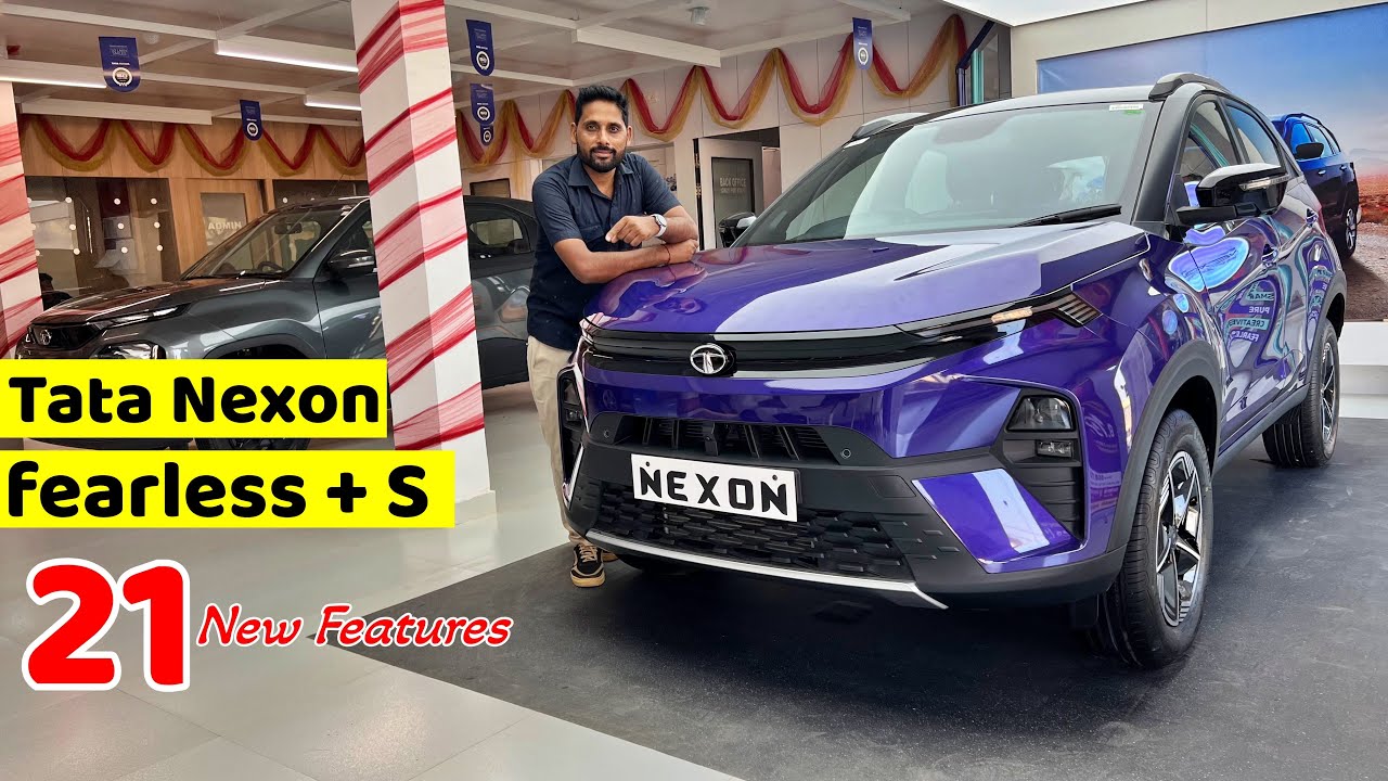 Tata Nexon Fearless Plus S 2024 Model Launch With Latest Features Full Detail Review Youtube
