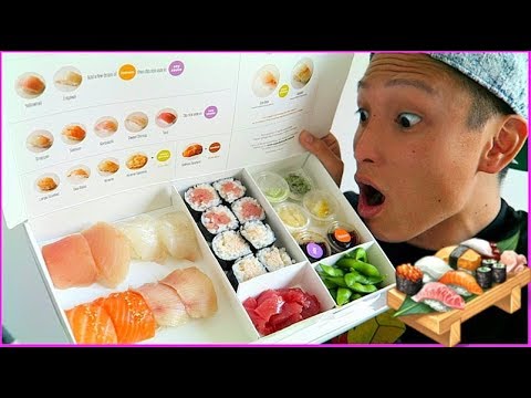 TASTING THE BEST SUSHI IN AMERICA | SUGARFISH - YouTube