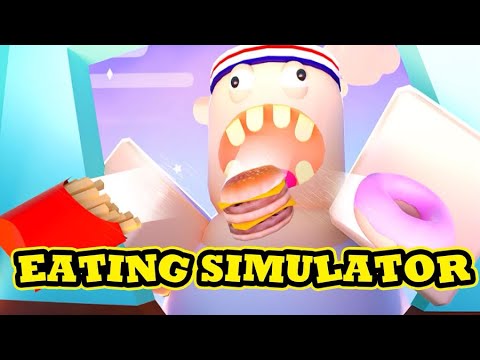 ROBLOX EATING SIMULATOR! - YouTube