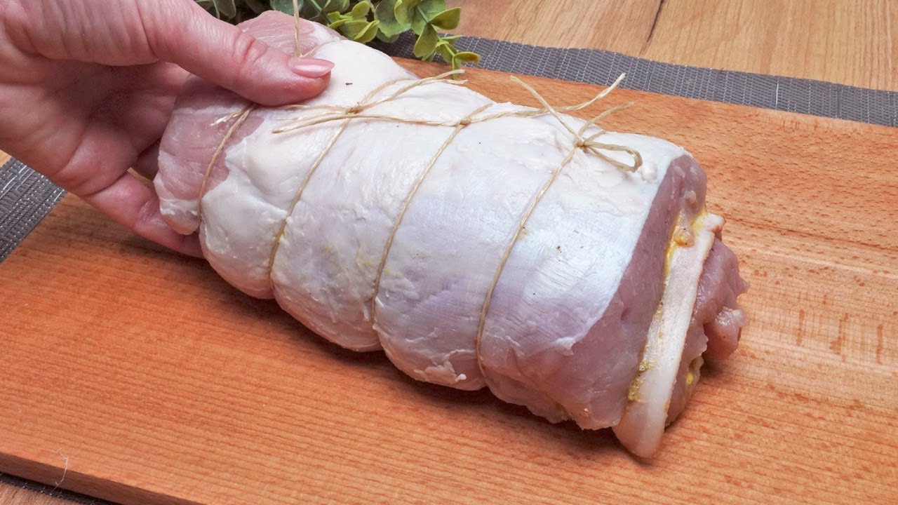 Niemand glaubt, dass dieser Fleischrolle so einfach in der Pfanne ...