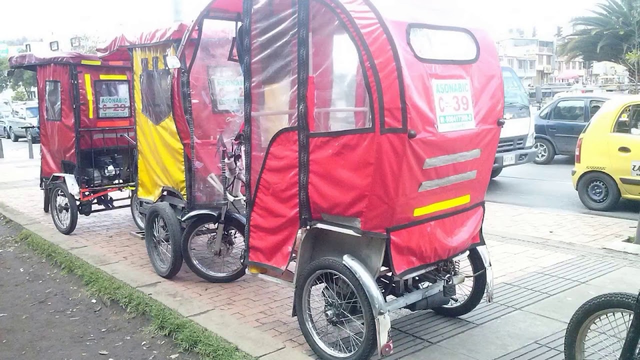 Bicitaxis fabricacion - YouTube