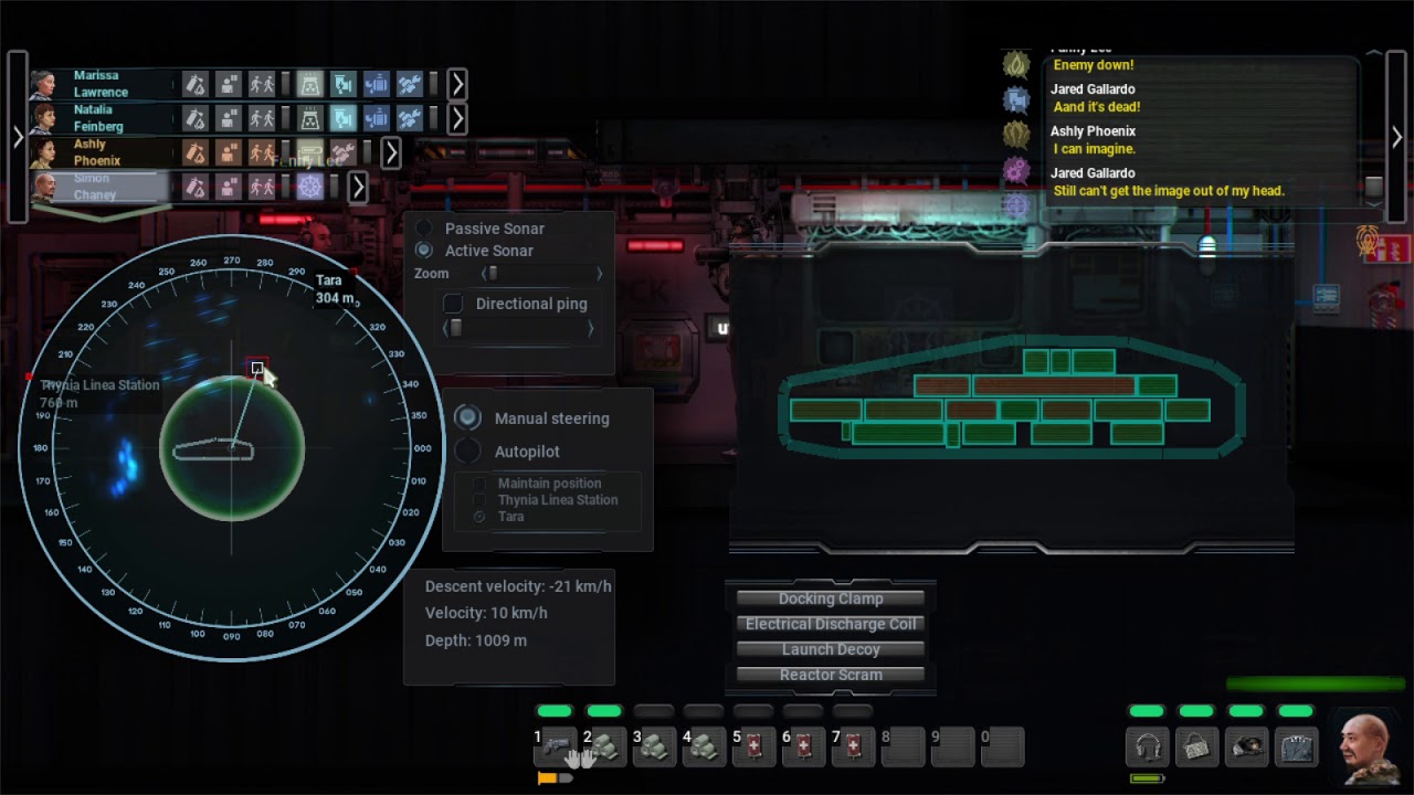 Killing a Hammerhead; Barotrauma Alpha #9 - YouTube