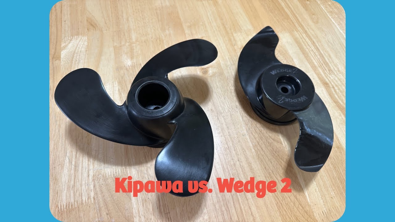 Kipawa Trolling Motor Prop vs. Minn Kota Wedge 2 prop #kipawaprop# ...