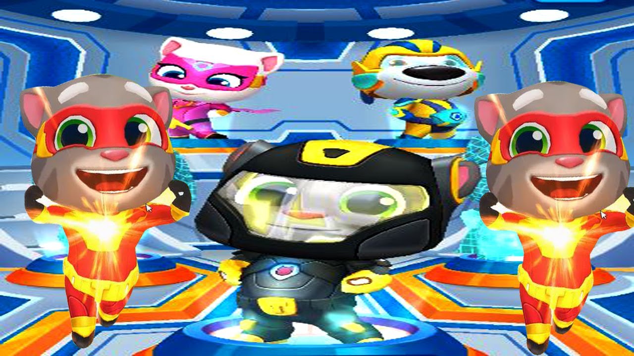 Talking Tom Hero Dash | Talking Tom Superman - YouTube