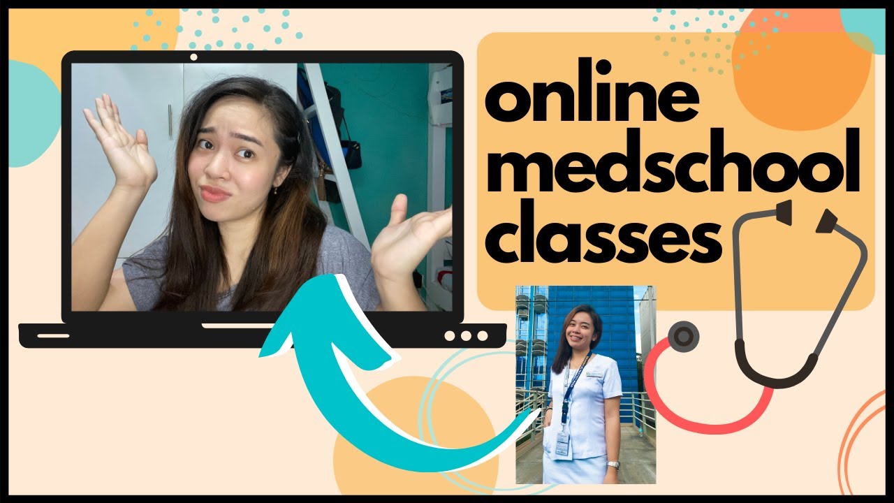 First time ONLINE MEDSCHOOL classes! + study TIPS😱 l UERM Med - YouTube