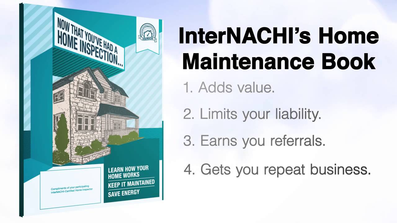 InterNACHI Home Maintenance Book - YouTube