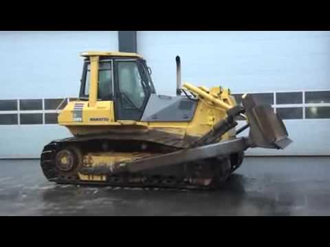 Бульдозер Komatsu D65 EX-12 - YouTube
