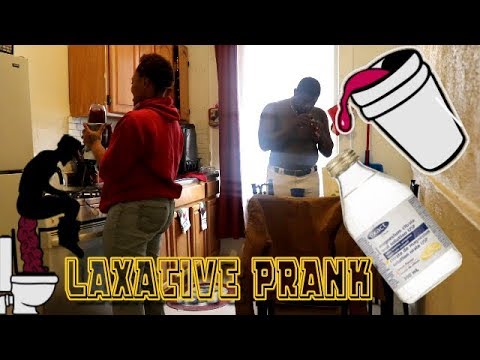 LAXATIVE PRANK (FAIL) #DJBF - YouTube