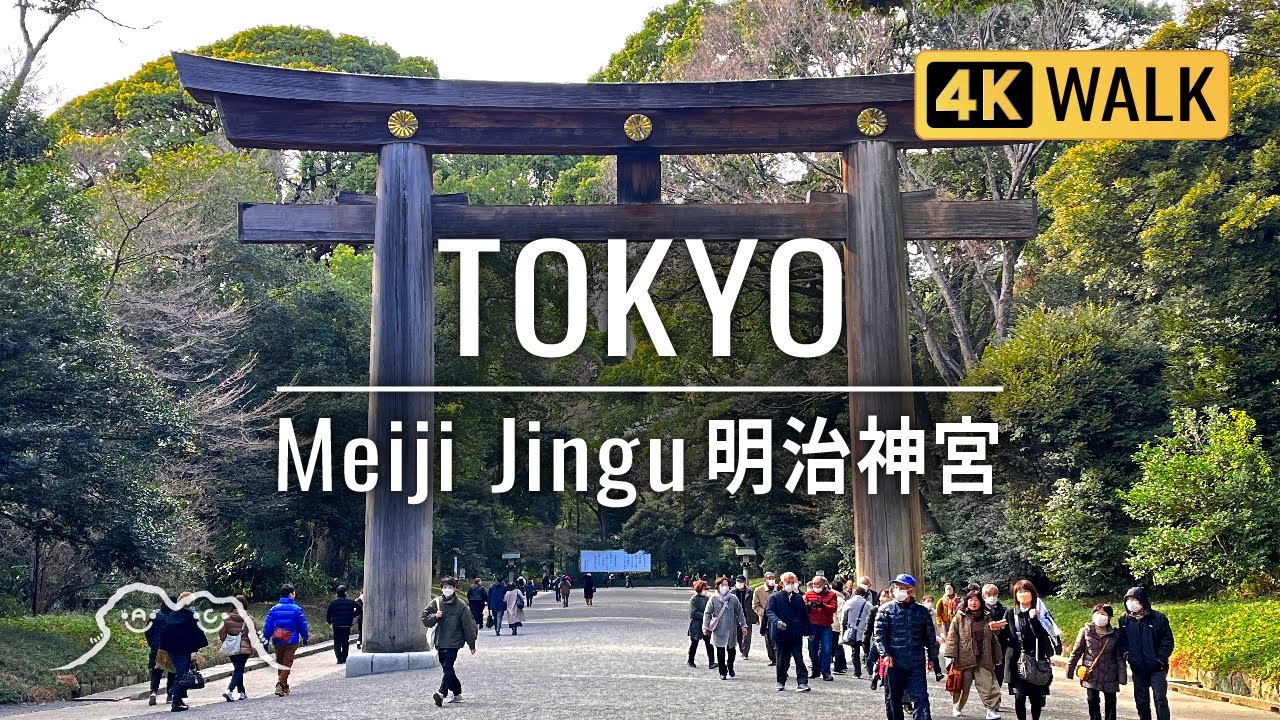 Meiji Jingu Shrine Walk 2024 明治神宮・Shrines in Japan・Tokyo, Japan Walking ...