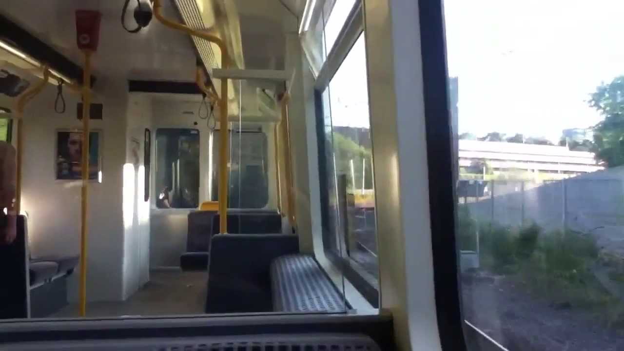 Seaburn to Park Lane on a Tyne and Wear Metro train - 26/8/13 - YouTube