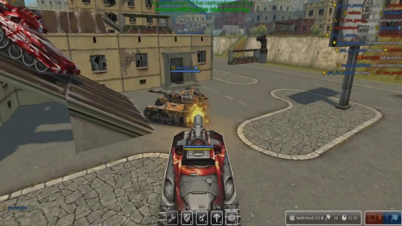 Tanki Online | Ricochet and Hornet m3 at Captain | Gameplay # 1 - YouTube