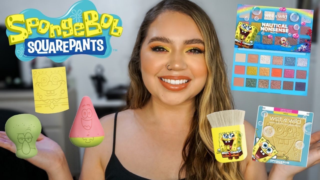 10 SpongeBob Wet Wild Nautical Palette Eyeshadow Highlighter Kabuki ...