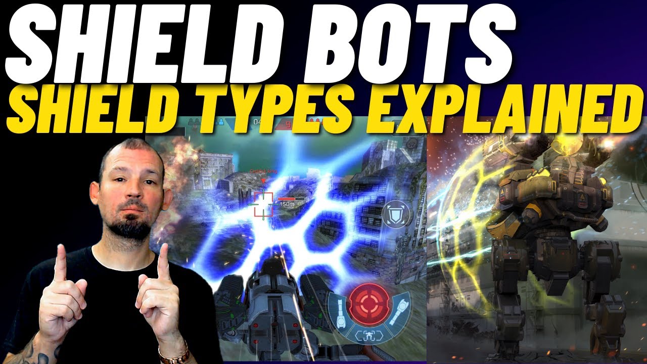 War Robots: Shield Bot Gameplay WR, Each Shield Type Explained. - YouTube