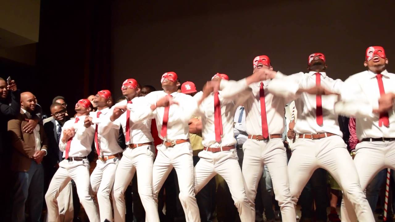 University of Houston 2K16 Eta Lambda Chapter of Kappa Alpha Psi Probate - YouTube