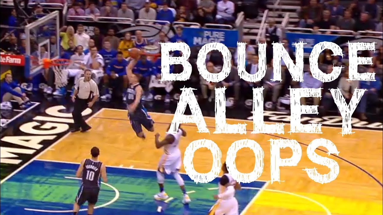 Rare NBA Bounce Pass Alley Oops - YouTube