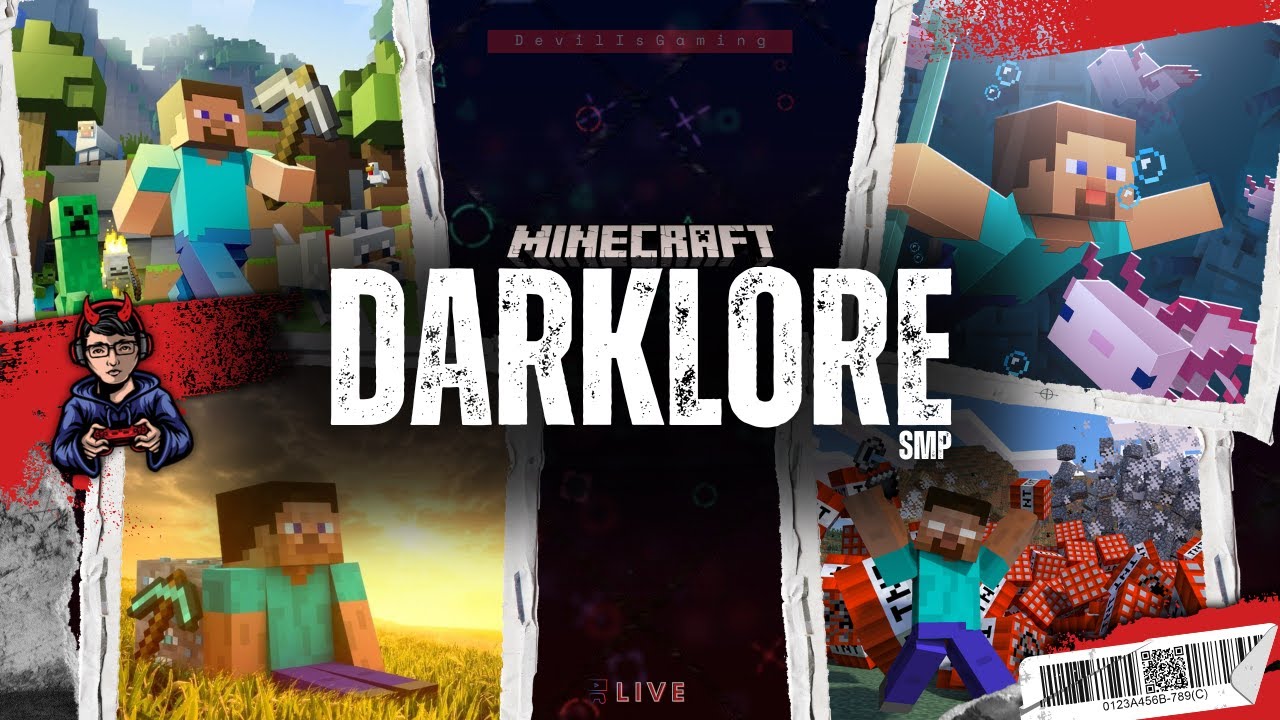 Minecraft Live 🔴 | Lets Play Together - DARKLORE SMP | DevilIsGamingg - YouTube
