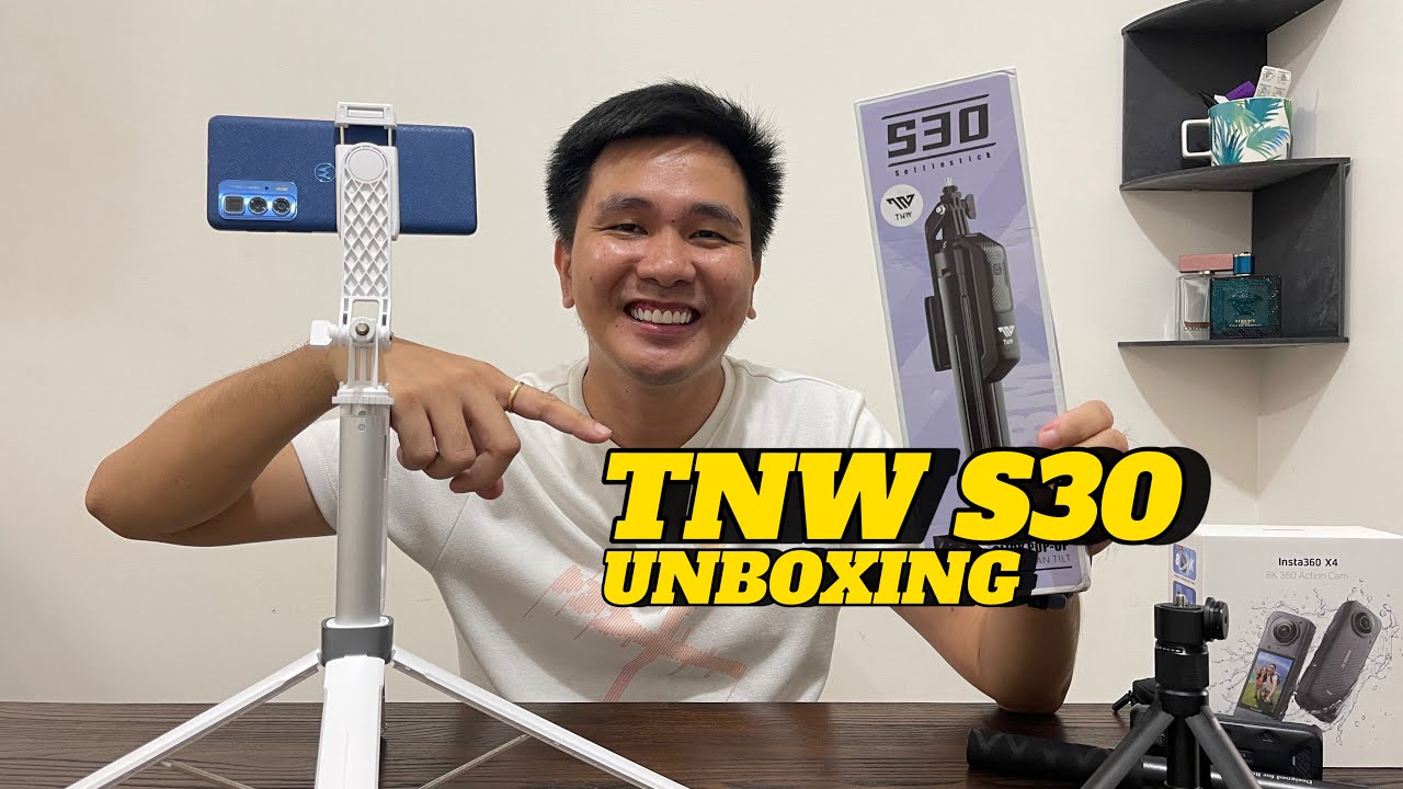 TNW S30 FOUR CORNERS SELFIE STICK TRIPOD WITH BLUETOOTH REMOTE AND ...