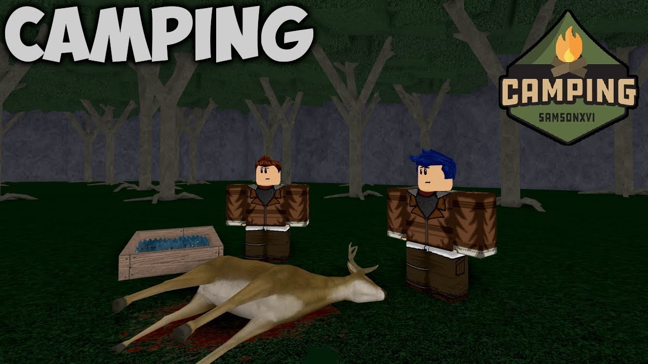camping with bro in [roblox part1] - YouTube