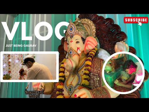 First Day of Ganpati Aagman 2025 – The Celebration Begins! 🥁 - YouTube