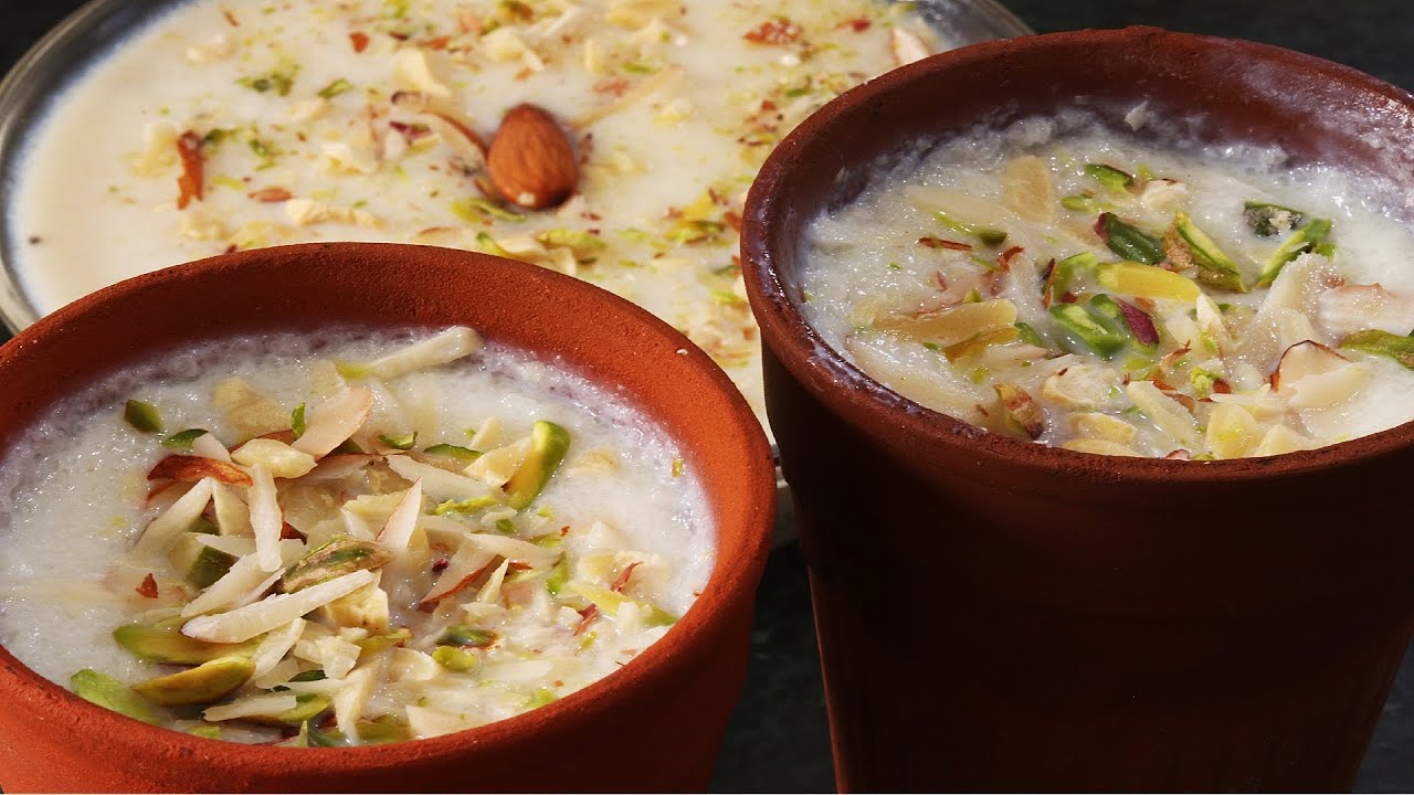 कुल्हड़ फिरनीPhirni recipe|How to make phirni| Firni recipe| Chawal ki ...